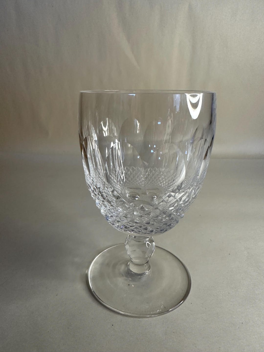Vintage Waterford Crystal Colleen Pattern Short Steamed Water Glass - Etsy