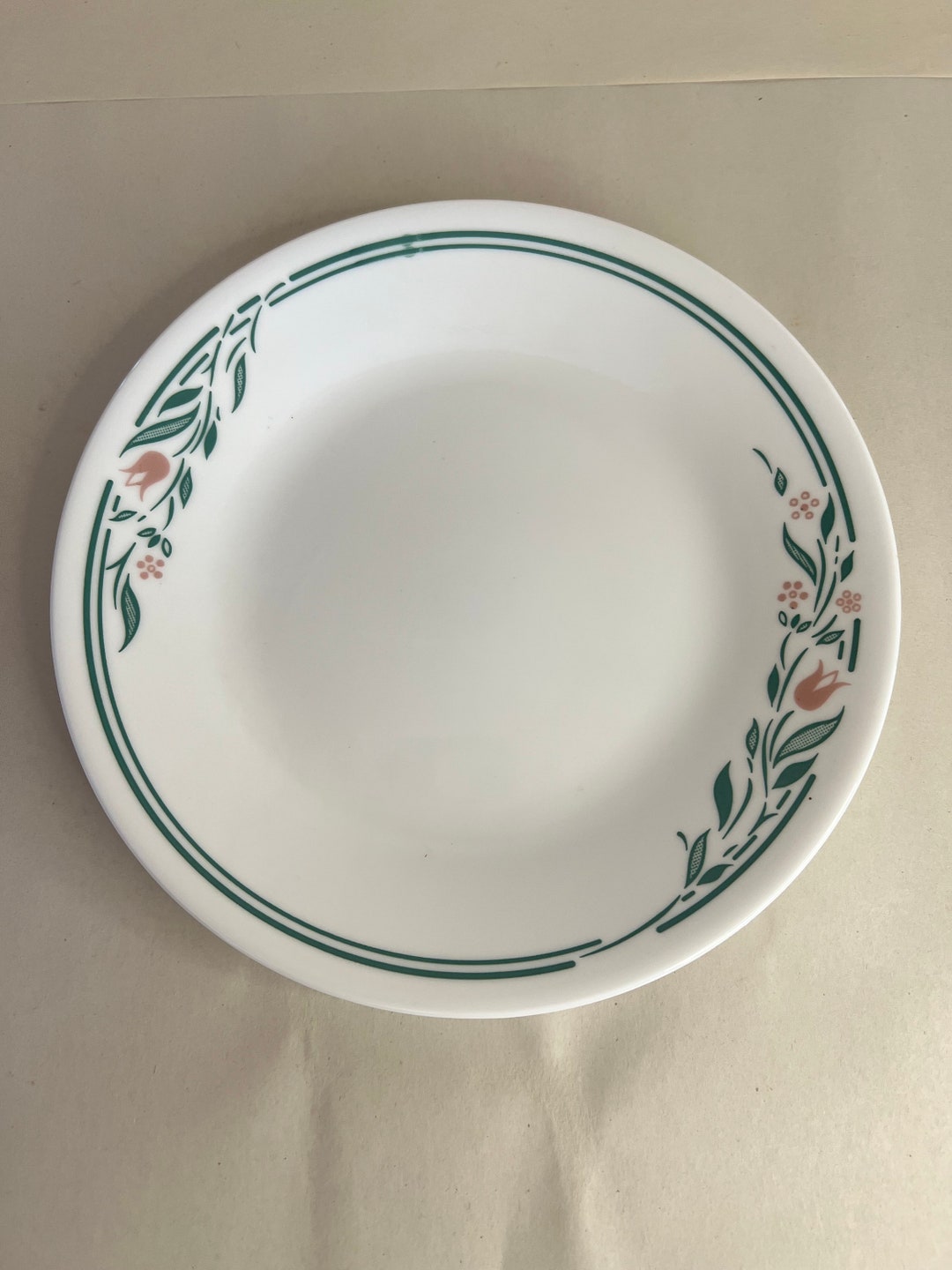 Vintage Corelle “rosemarie” Pattern Bread Plate - Etsy