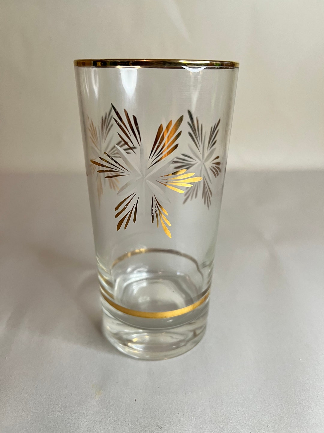 Vintage Libby Atomic Burst Highball Glass - Etsy