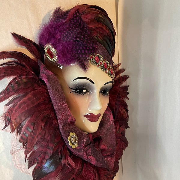 Porcelain Lady Mask - Etsy