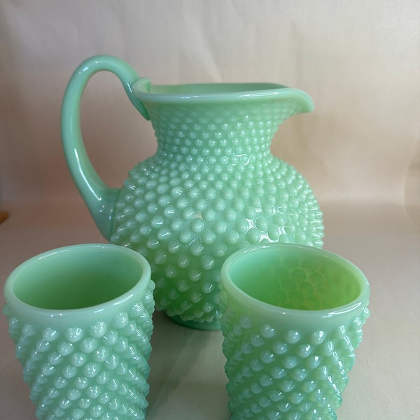 Jadeite Pitcher - Etsy