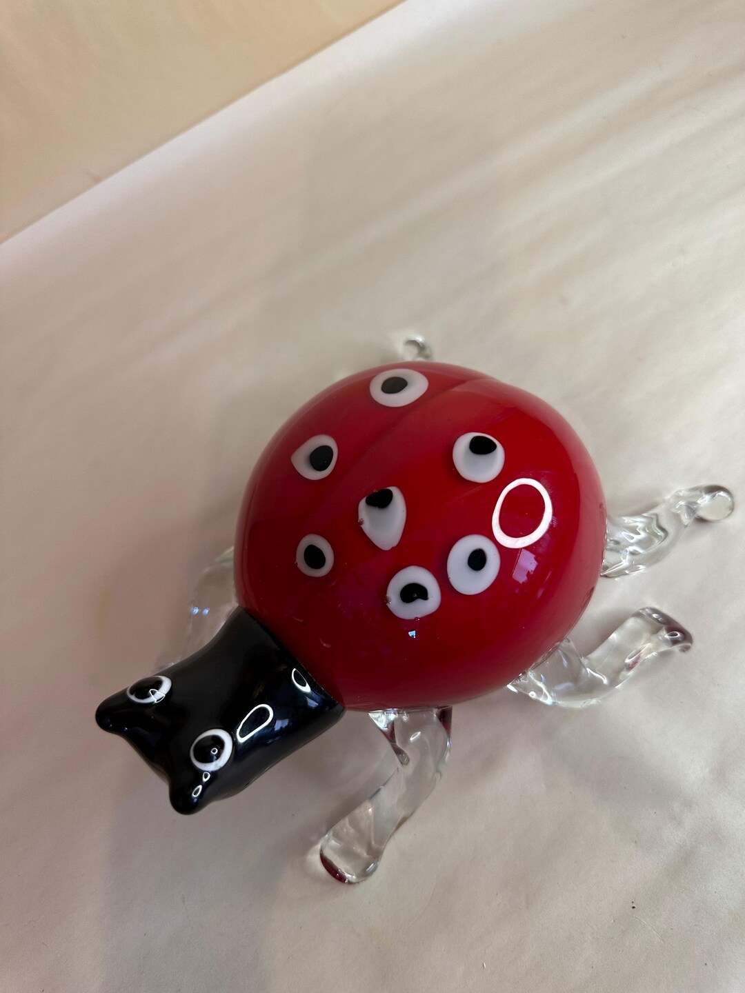 Vintage Murano Large Ladybug - Etsy