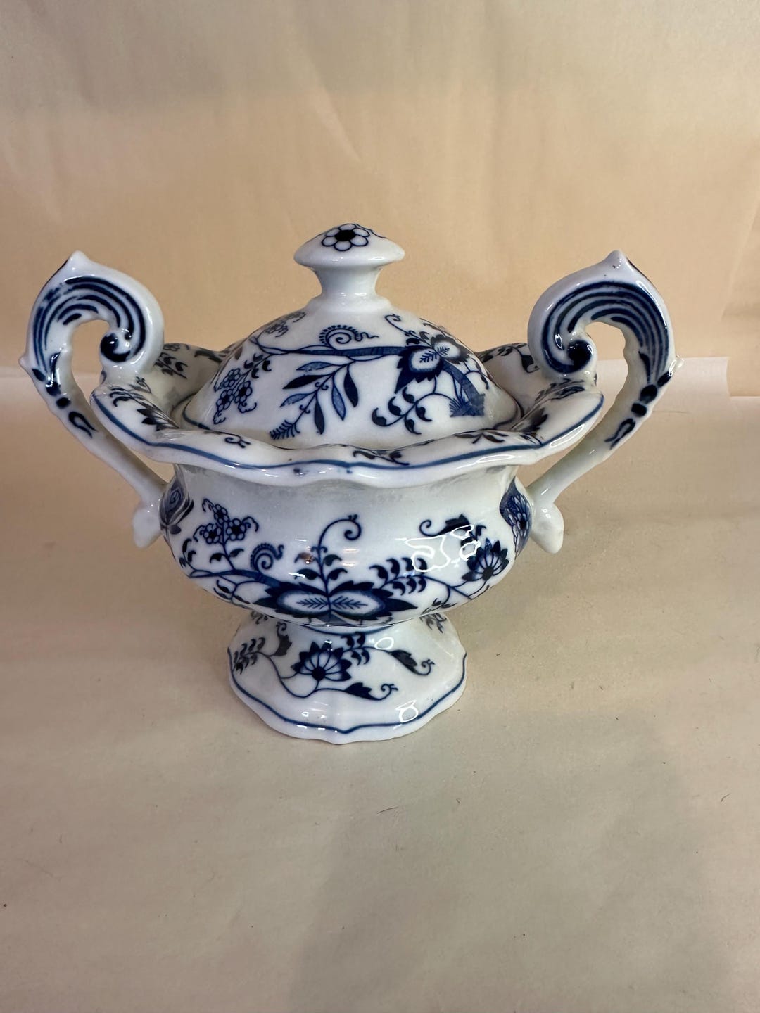 Vintage Blue Danube Mayonnaise Jar W Lid - Etsy