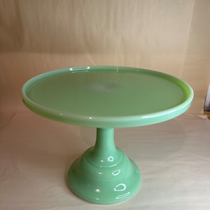 Jadeite Pastry Cakeplate Cake 10” Stand - Etsy