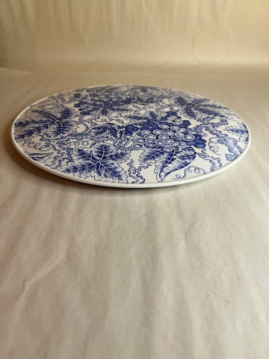 Spode Blue Ribbon Grape Vine Elevated Cake Server - Etsy