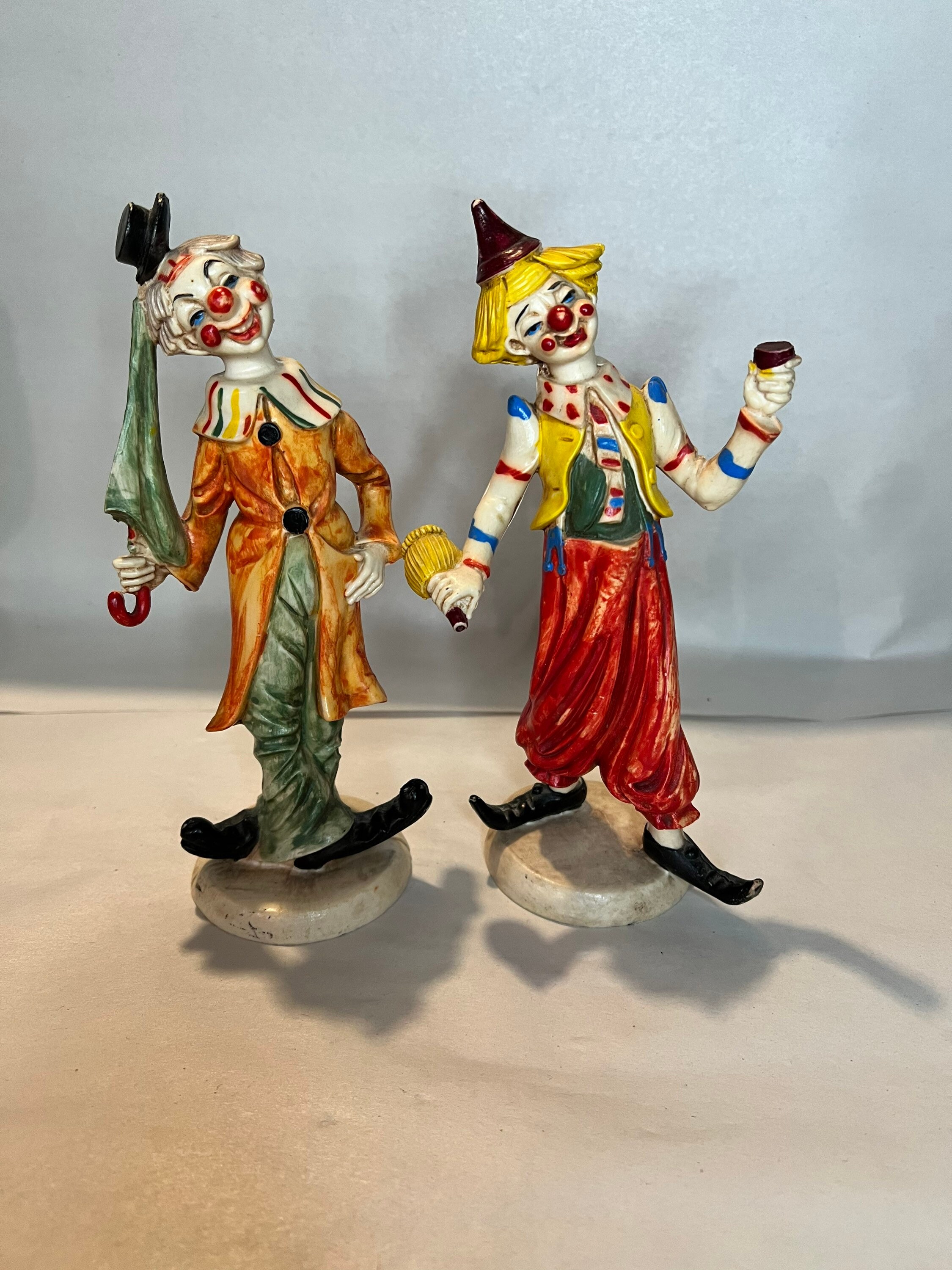 Clown Figurines Made In Italy