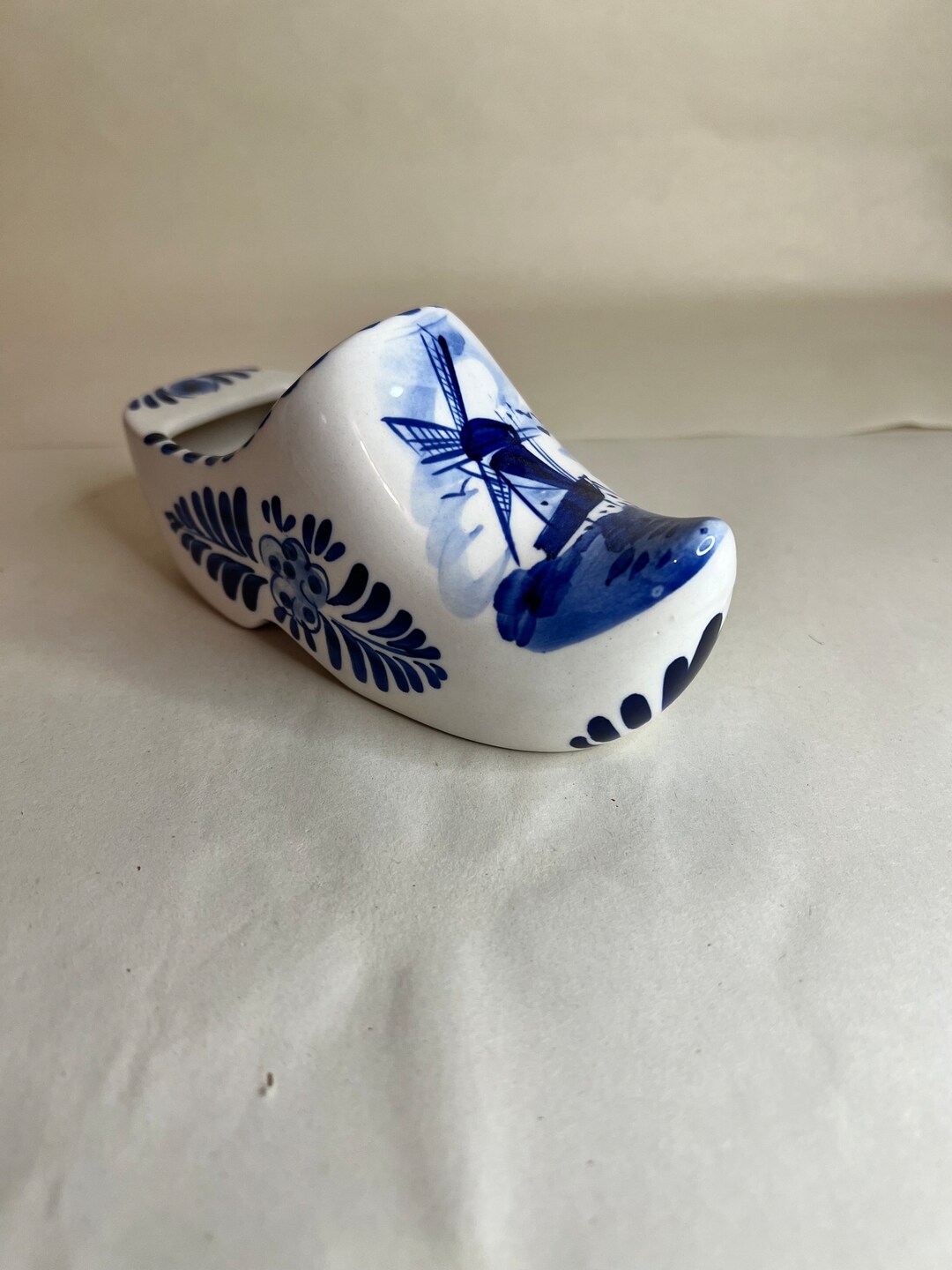Vintage Delft Dutch Holland Hand Painted Clog Shoe - Etsy