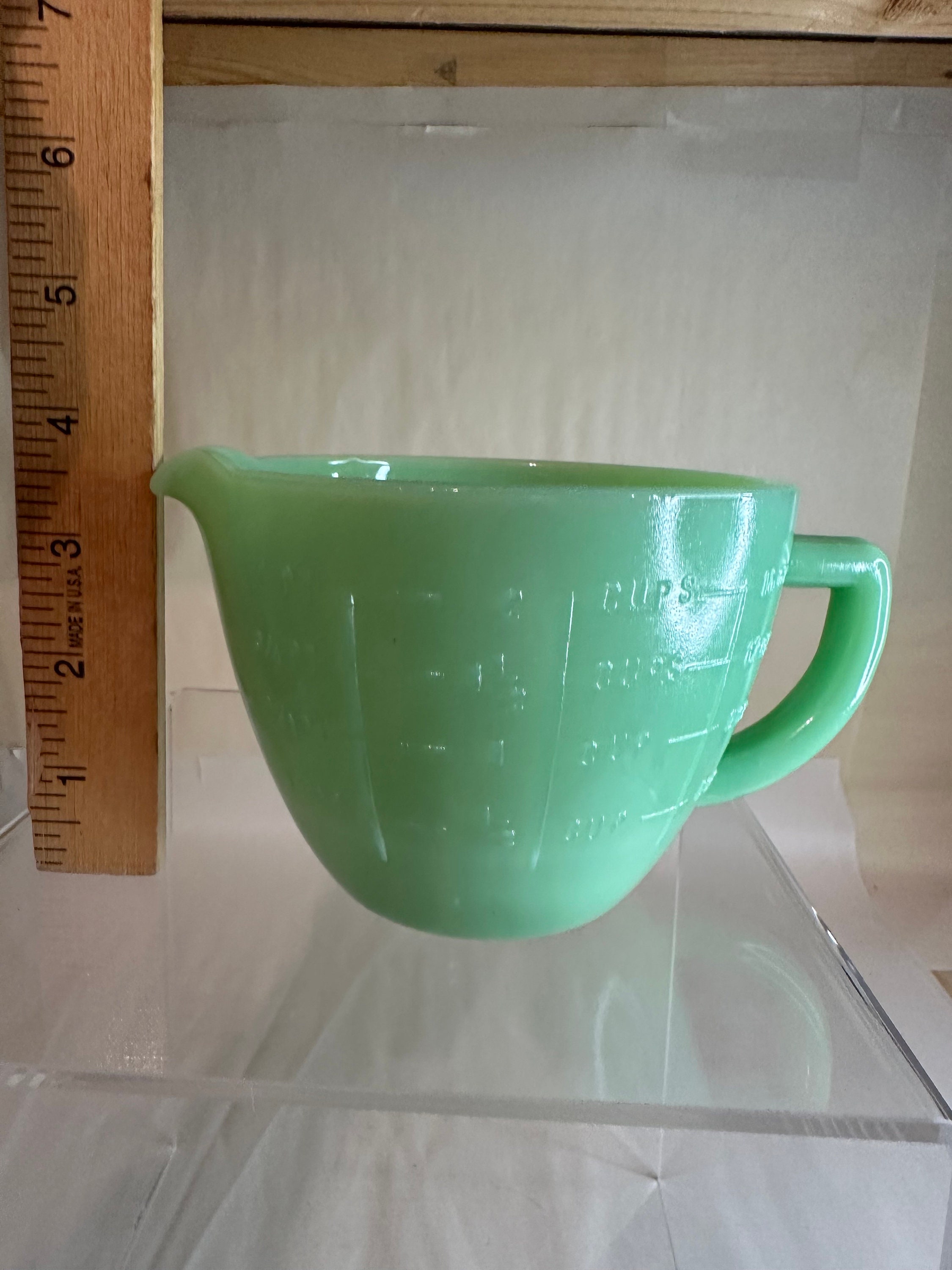Jadeite Two Cup Measuring Cup - Etsy Canada