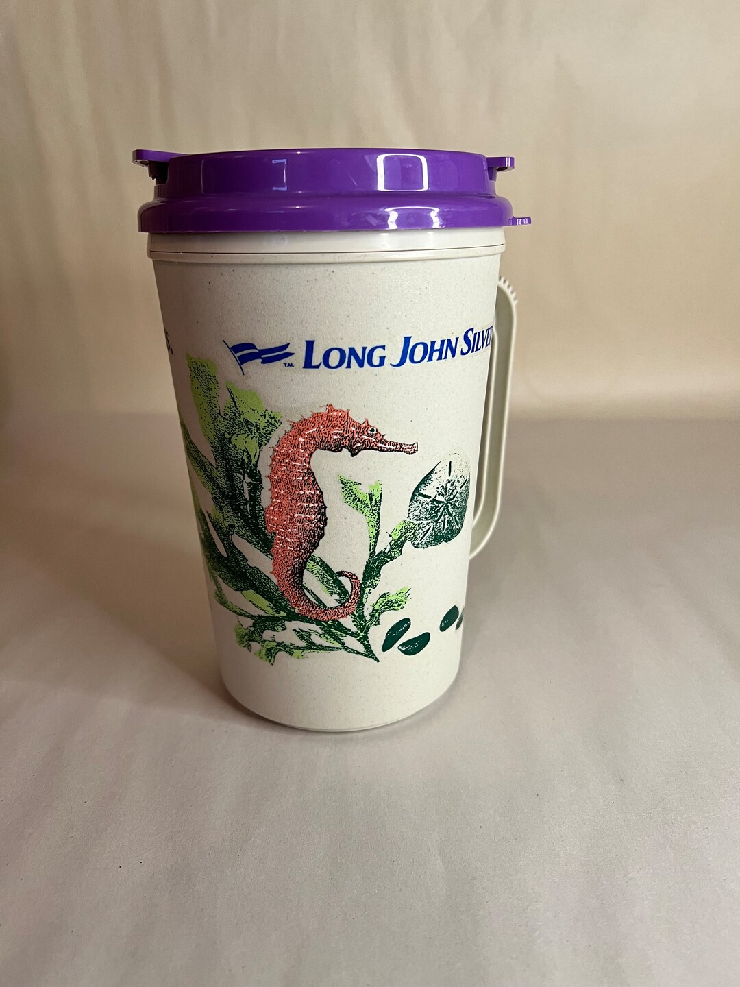 Vintage Long John Silvers Seafood Travel Mug - Etsy