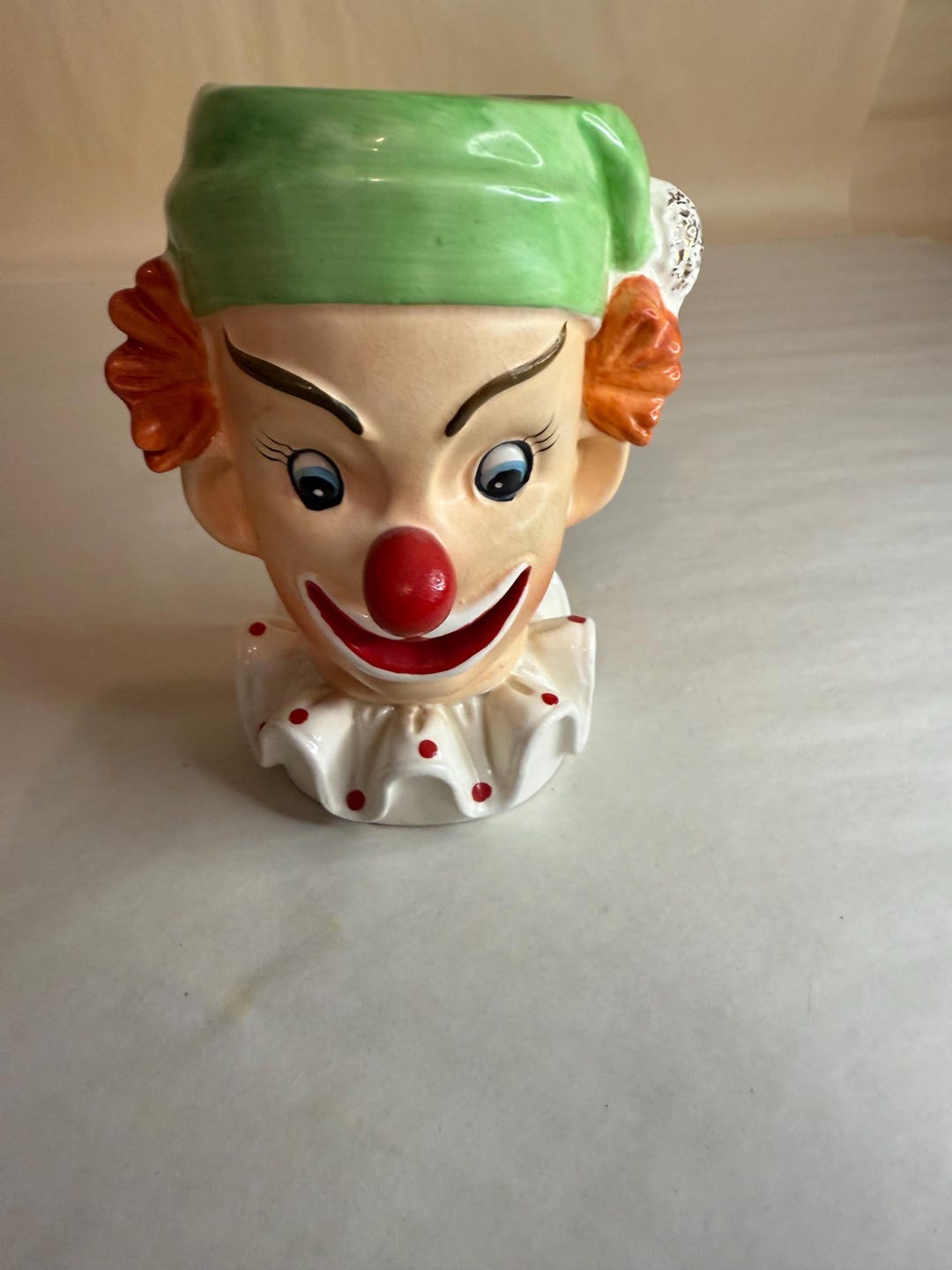Vintage Napco Clown Head Vase Planter - Etsy