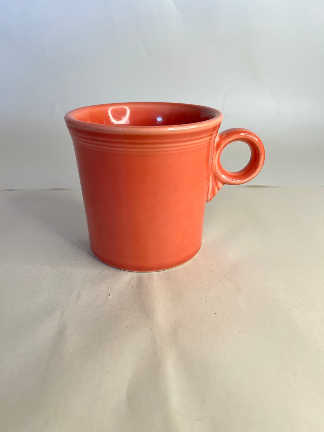 Fiesta Fiestaware Homer Laughlin - Poppy Mug Retired Color - Etsy