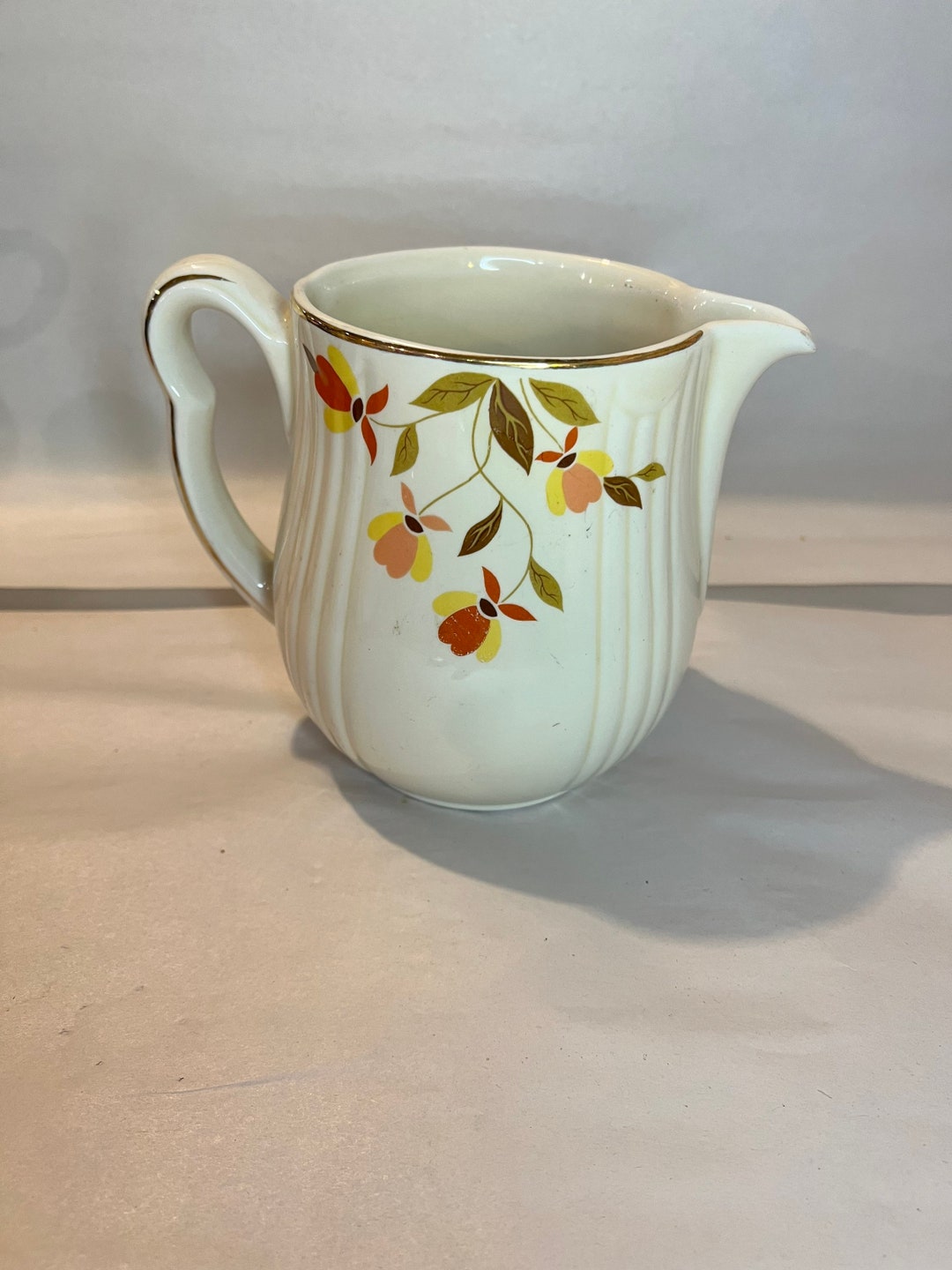 Vintage Hall Jewel Tea Autumn Leaf Small Water or Juice - Etsy