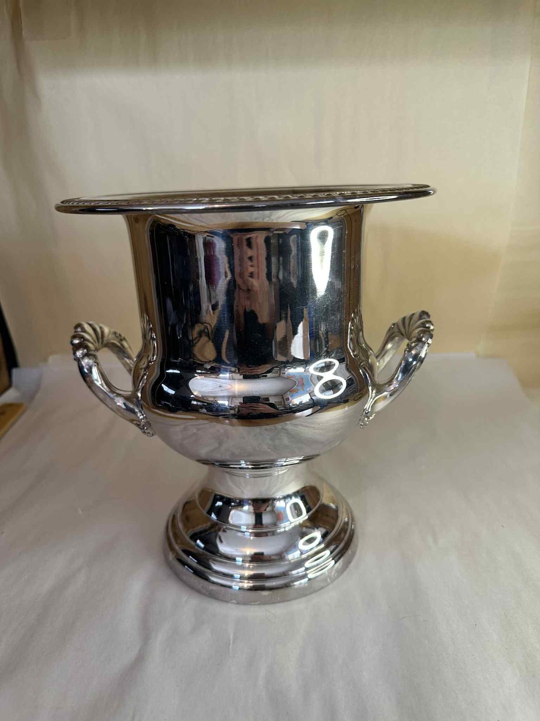 Vintage Silver Champagne Bucket - Etsy