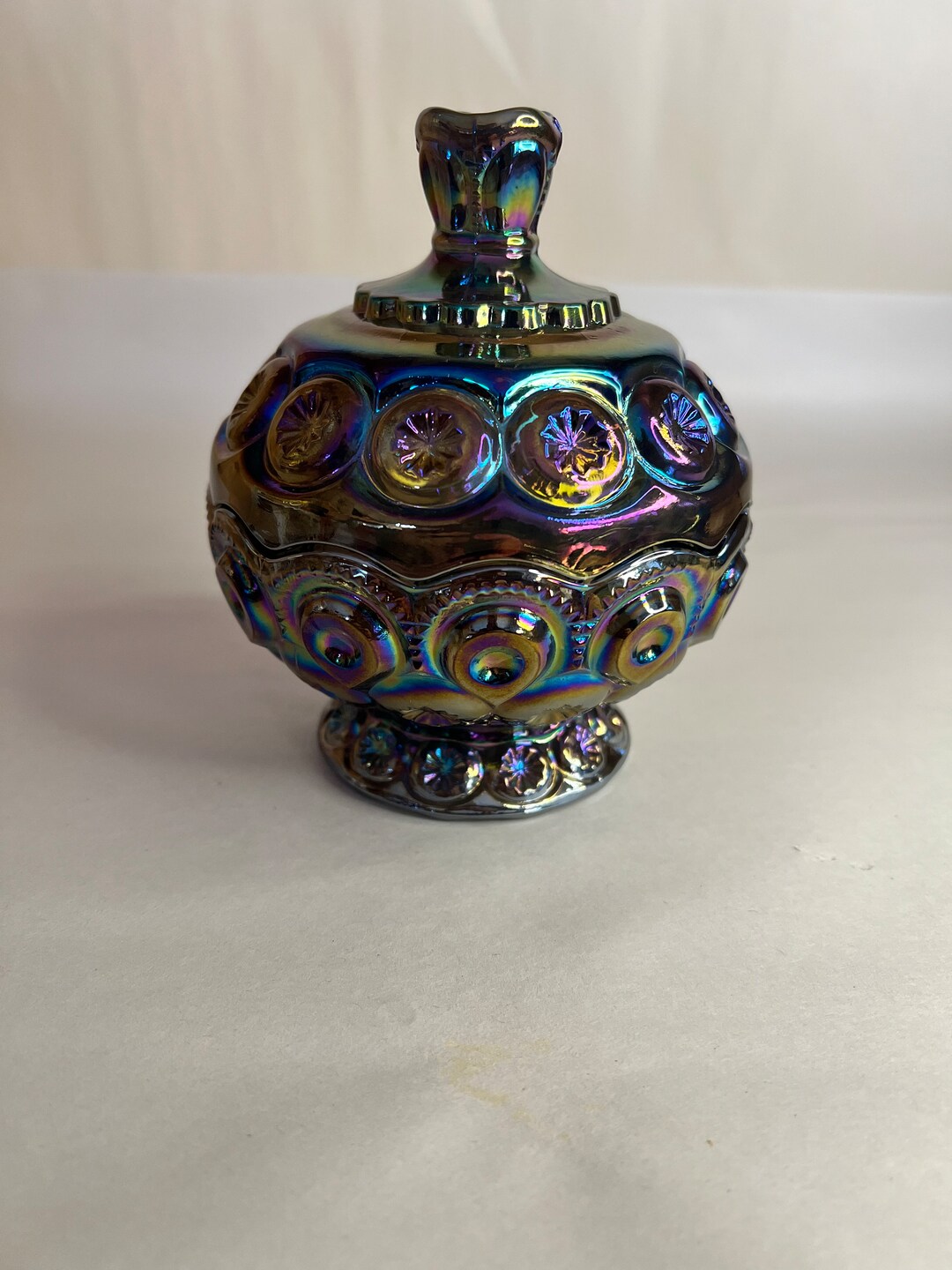 Moon and Star Titanium Carnival Small Candy Dish - Etsy