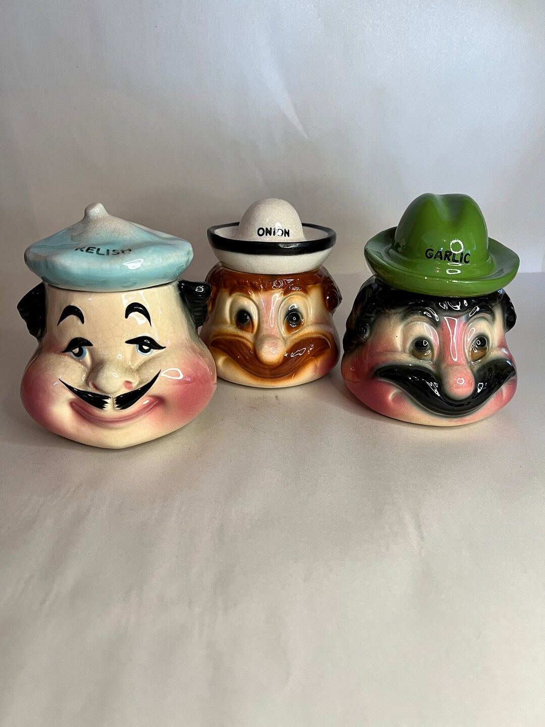 Vintage American Bisque Anthropomorphic ONION and RELISH ONLY - Etsy