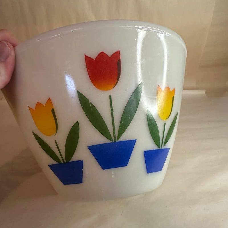 Fireking Mixing Bowl Set - Etsy