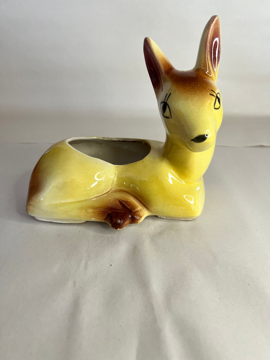 Vintage Shawnee Pottery Deer Fawn Pottery Planter - Etsy