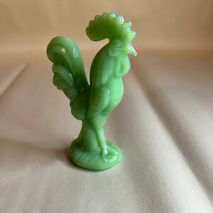 Jadeite Rooster Figurine - Etsy