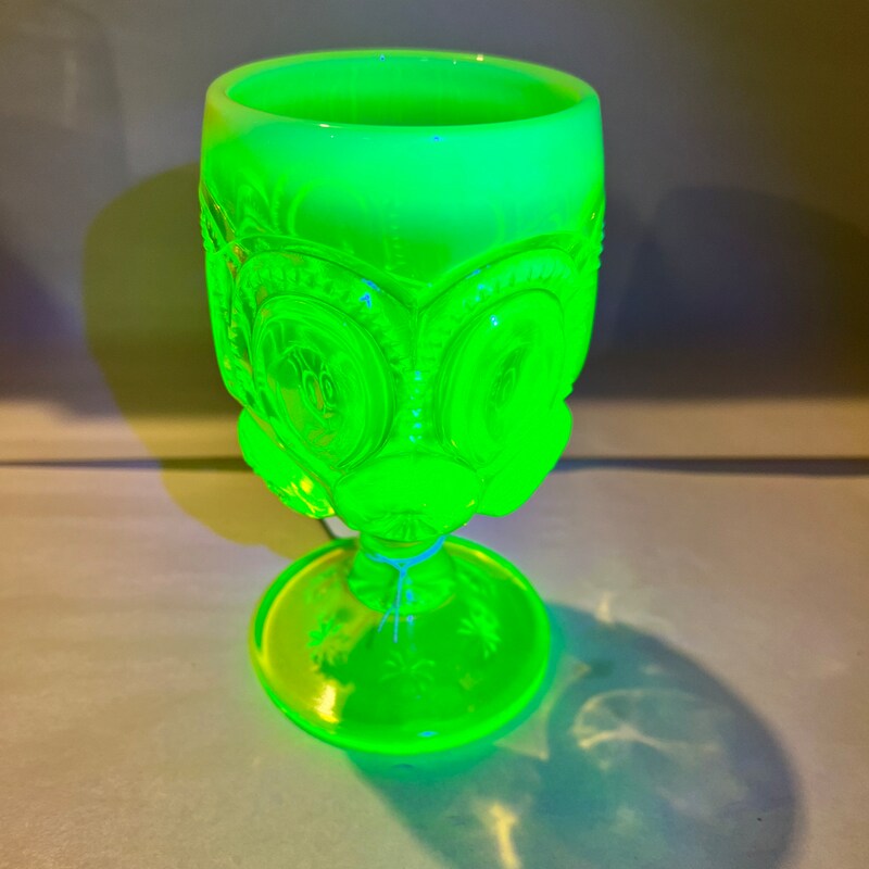 Rare Vaseline Glass - Etsy