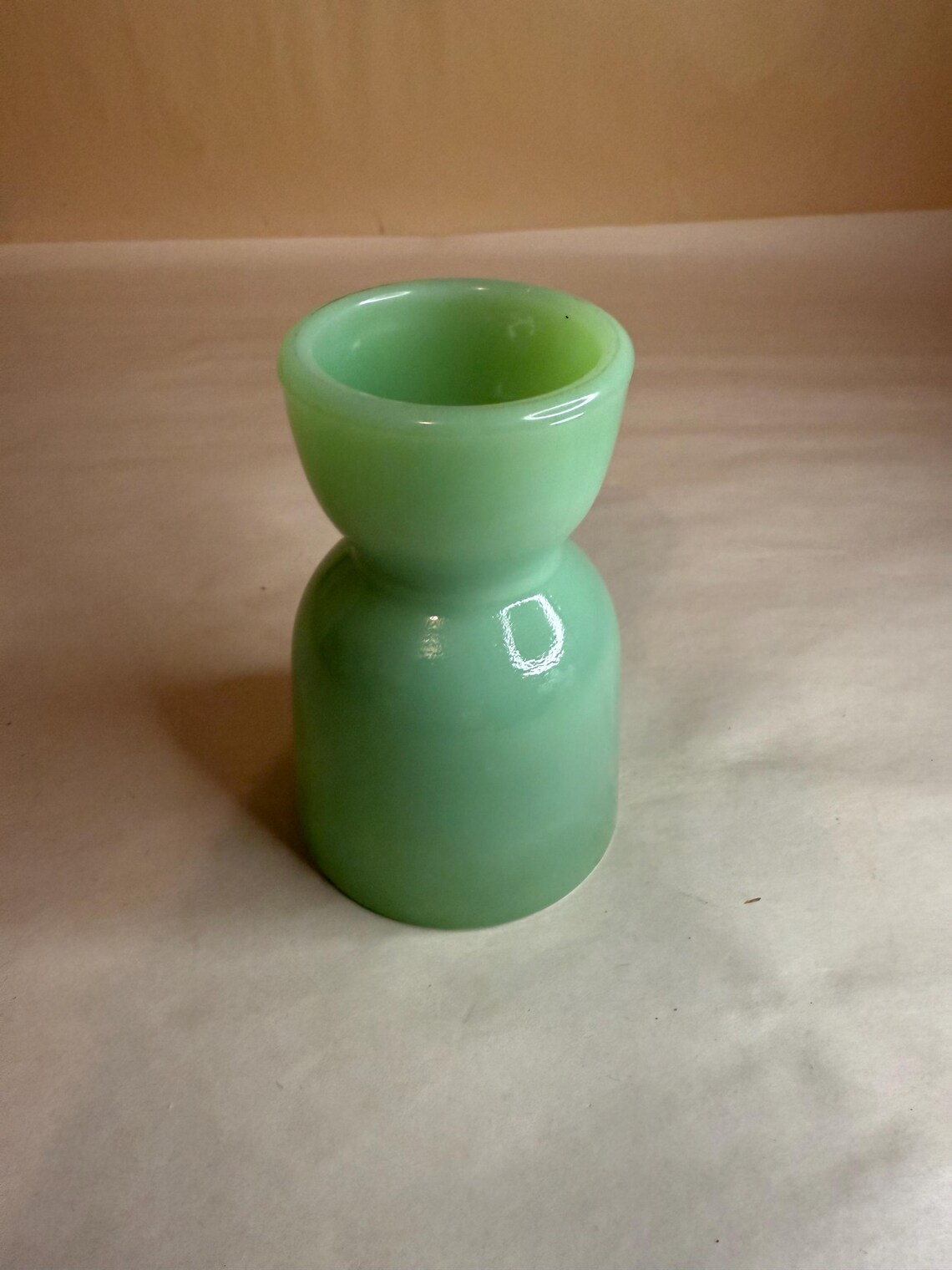 Vintage Fireking Jadeite Double Egg Cup - Etsy