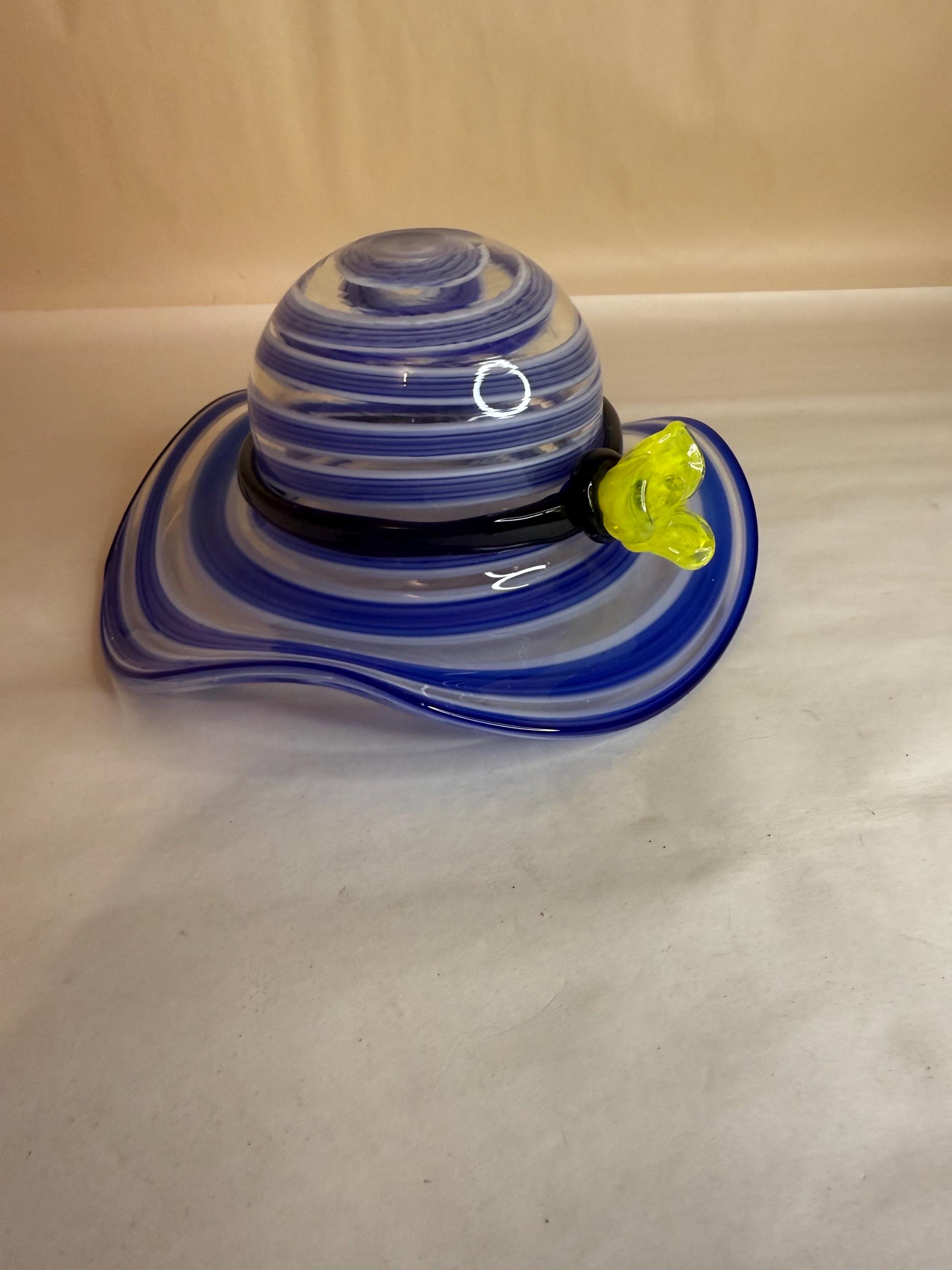 Murano Art Glass Hat - Etsy