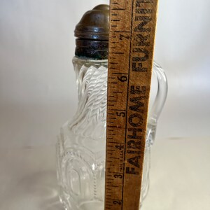 RARE Adams 1800s Moon and Star Clear Syrup Pitcher W Clear Handle - Etsy