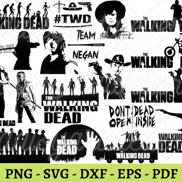 Walking Dead Art - Etsy