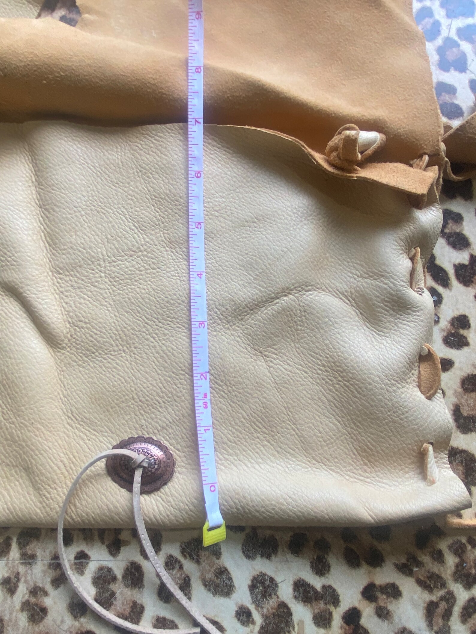 Smoke Deerskin Purse With Concho - Etsy