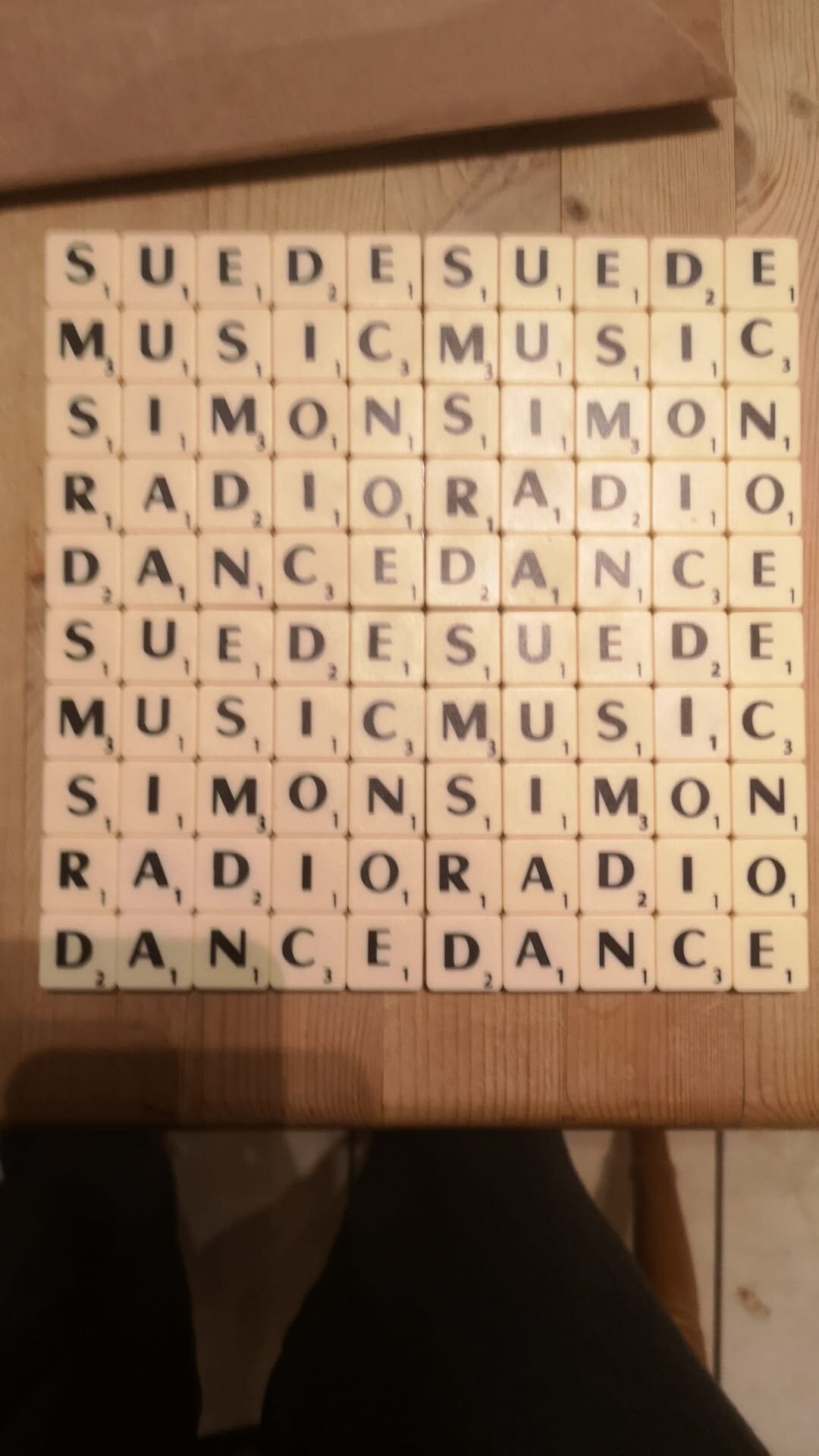 Scrabble Coaster Personalised Gift for Christmas or Birthdays or ...