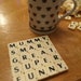 Scrabble Coaster Personalised Gift for Christmas or Birthdays or ...