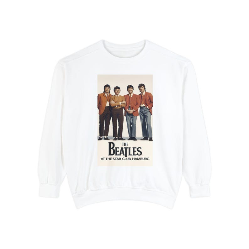 The Beatles Classic Album Cover Sweatshirt Vintage Music Scoop Neck for ...
