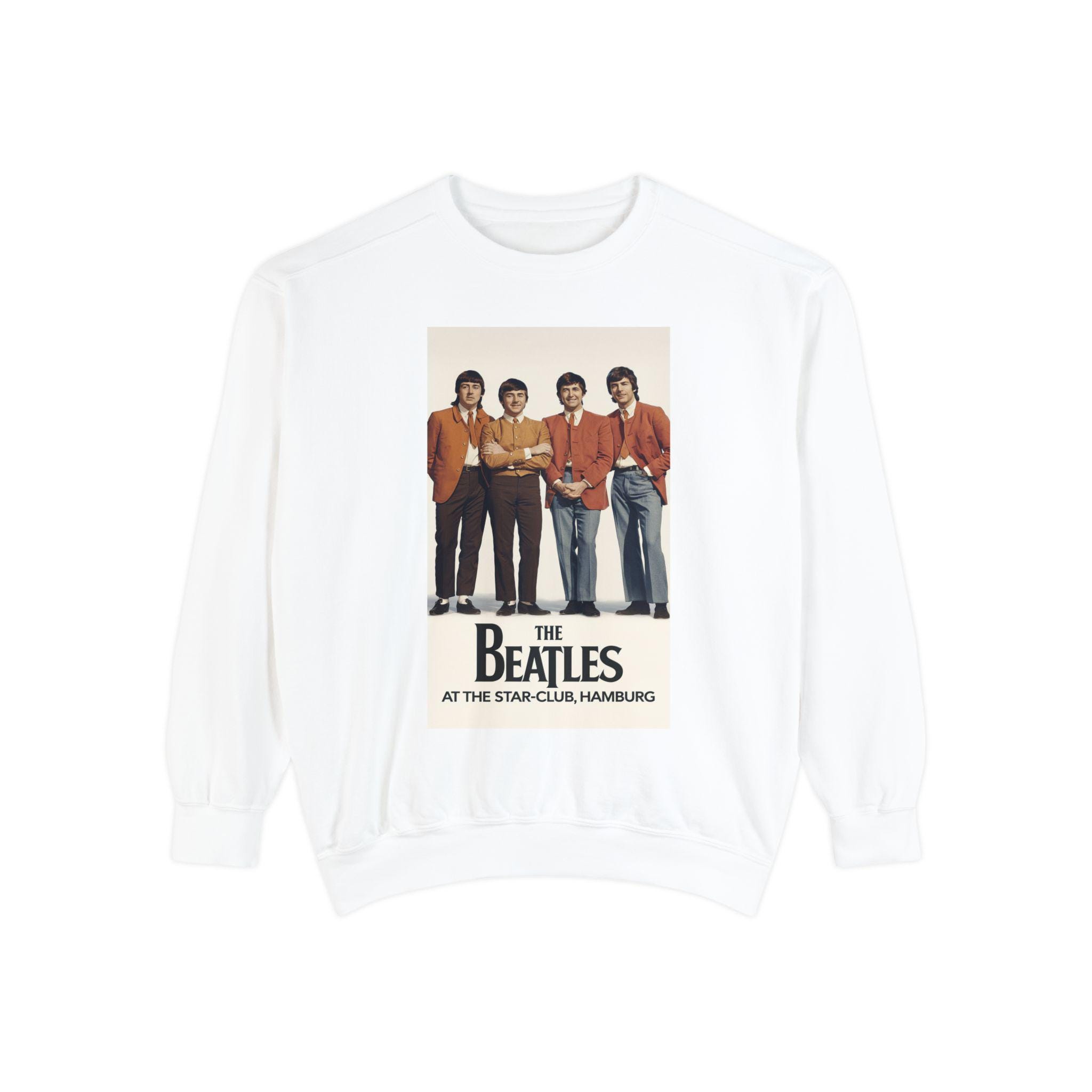 The Beatles Classic Album Cover Sweatshirt Vintage Music Scoop Neck for ...
