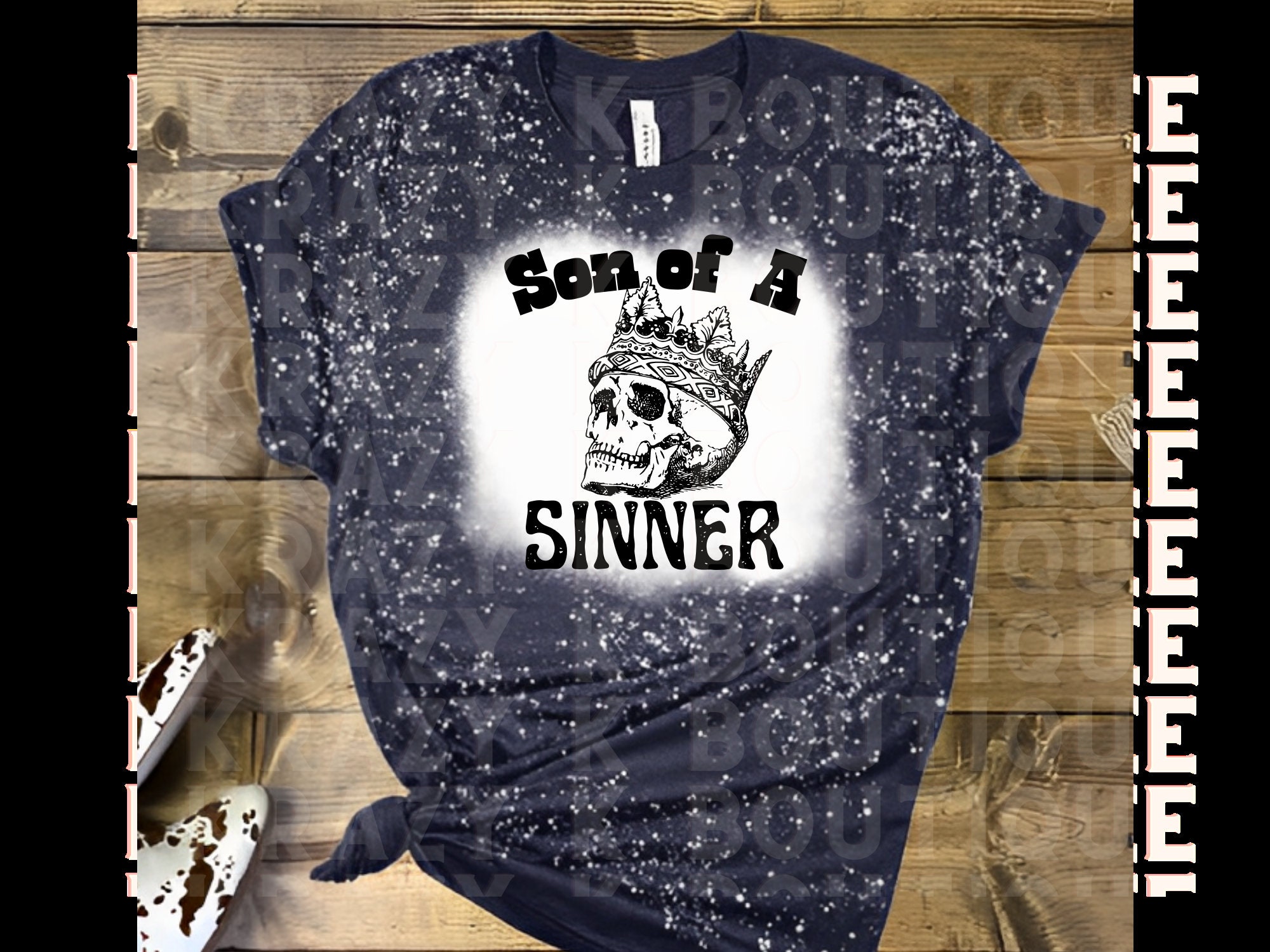 Jellyroll Son of a Sinner Skull Sublimation PNG - Etsy