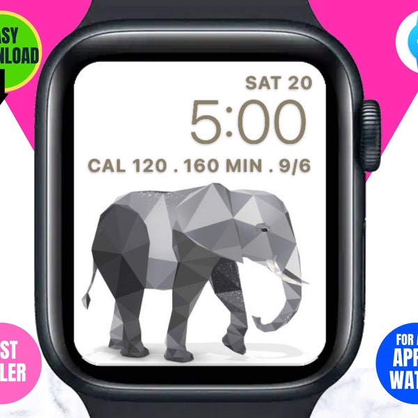 Elephant Clock - Etsy