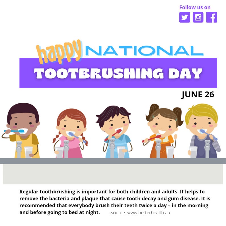 365 Dental Social Media Post Templates, Dental Templates Fully Editable ...