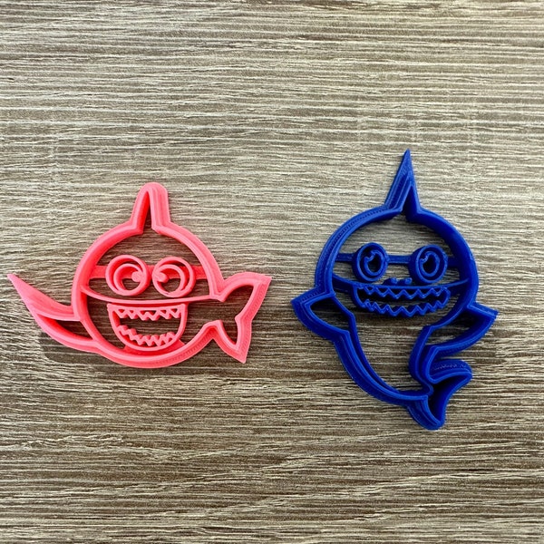 Shark Cookie Cutter Sets - Etsy