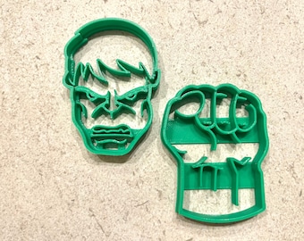 Hulk Fist Cookie Cutter - Etsy