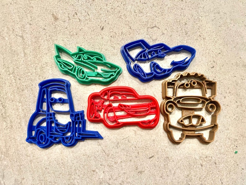 Cars Cookie Cutter / Cookie Cutter From Cars the Movie - Etsy