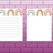 Printable Stationery, DIGITAL DOWNLOAD, Printable Writing Paper in ...