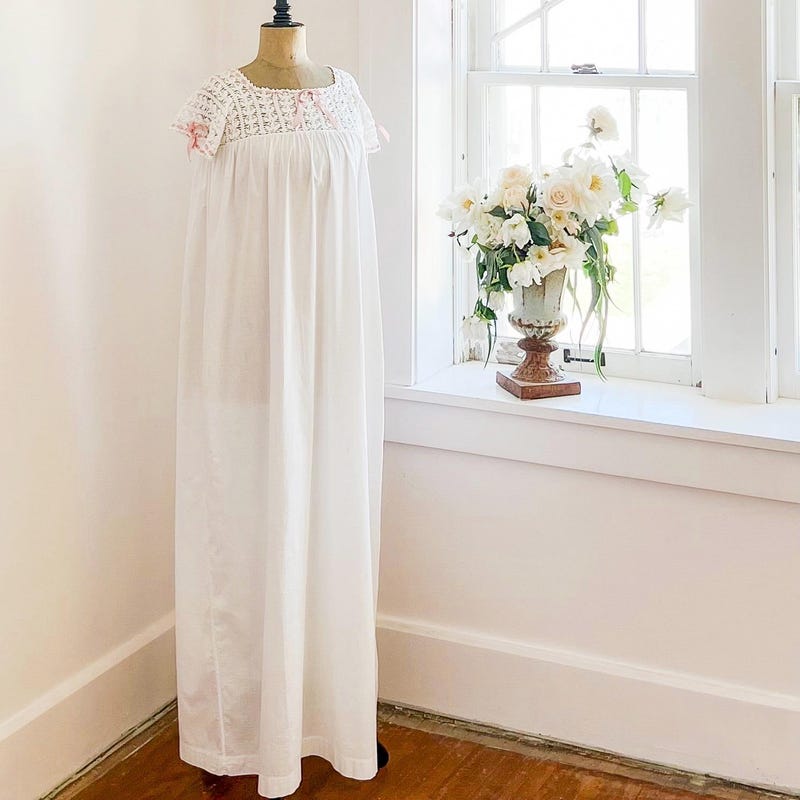 Crochet Nightgown - Etsy