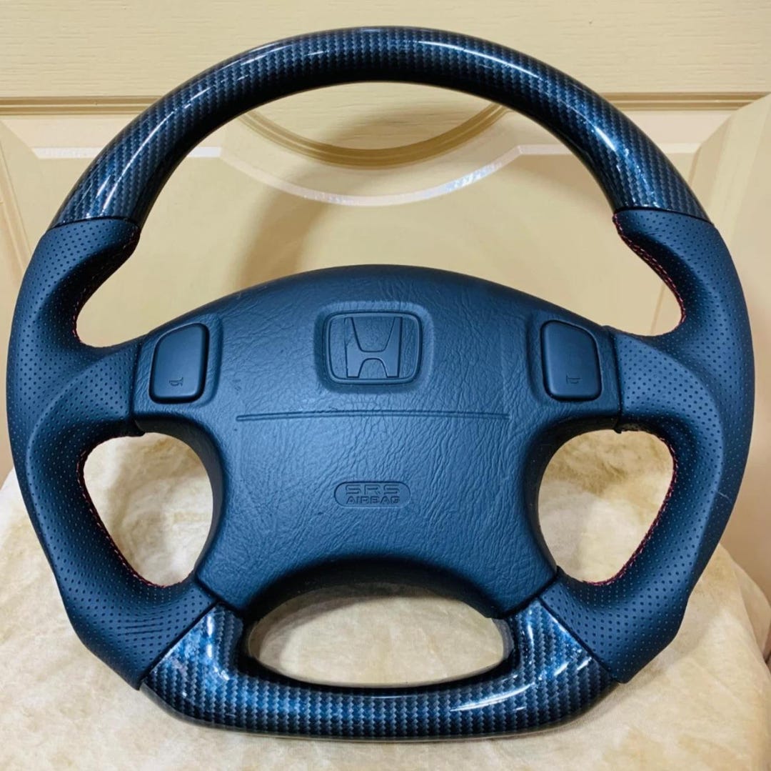 HONDA CIVIC EK 1996-2000 Hydro Dip Carbonn Fiber Steering Wheel - Etsy ...