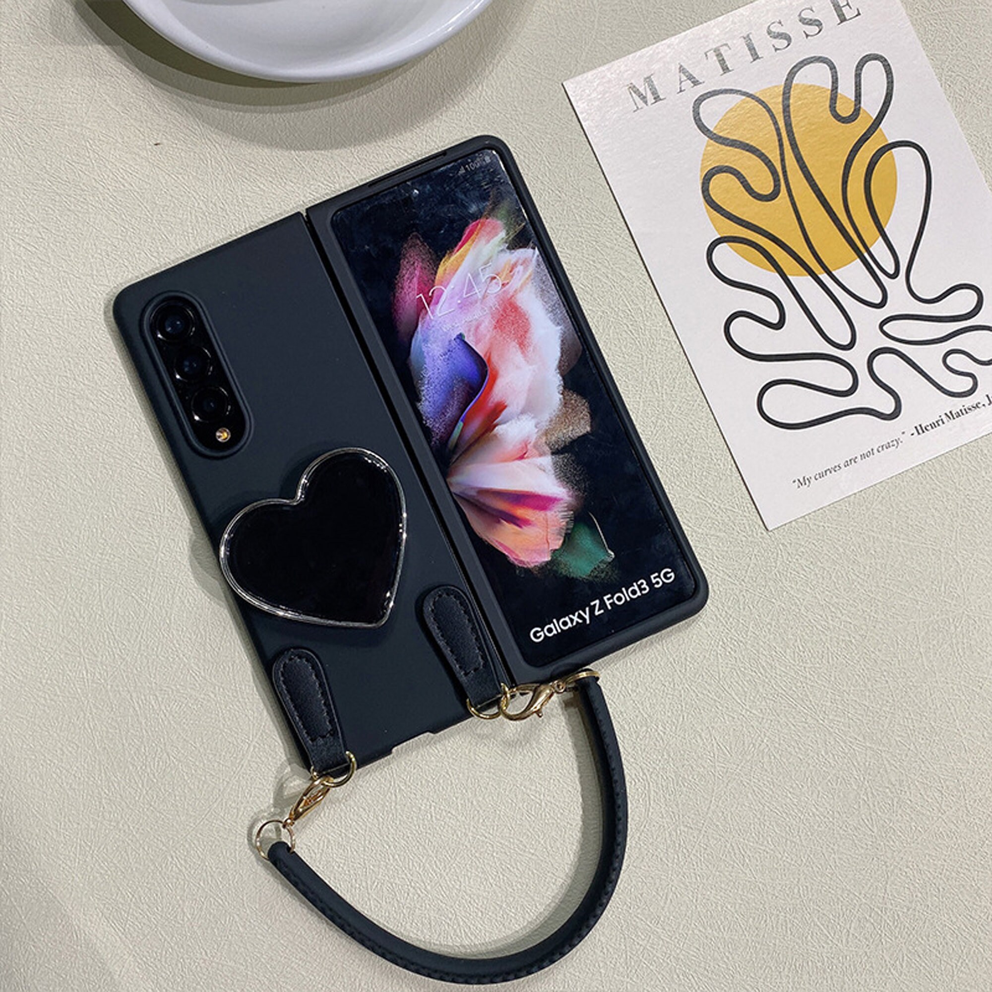 Simple Love Handheld Phone Casesuitable for Samsung Galaxy Z - Etsy