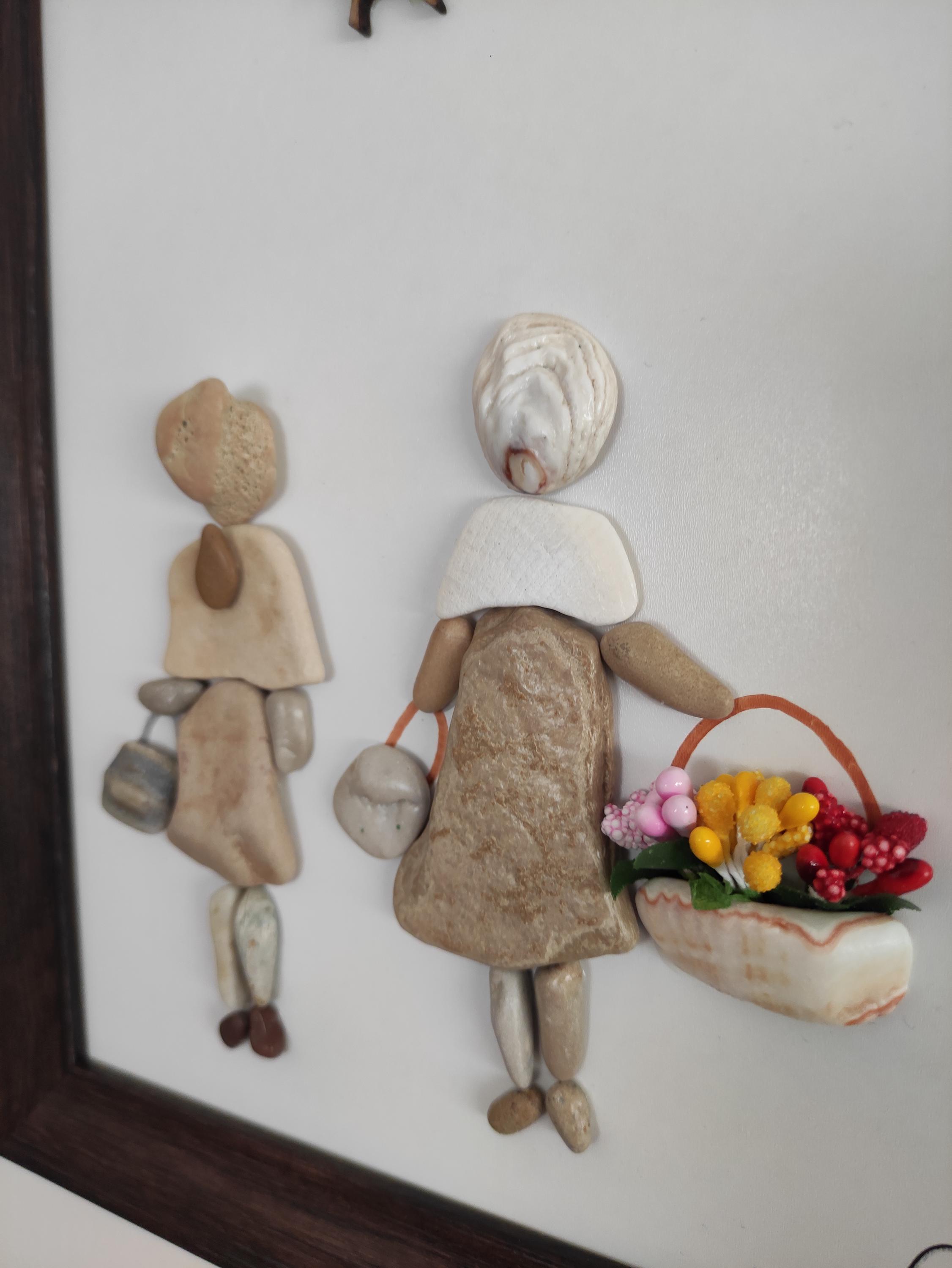 Pebble Art, Stone Painting, Wall Painting, Wall Decoration, Gift, Home ...