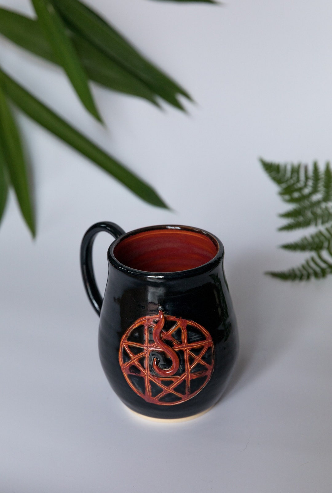 Handmade Anime Rune Mug Seconds - Etsy