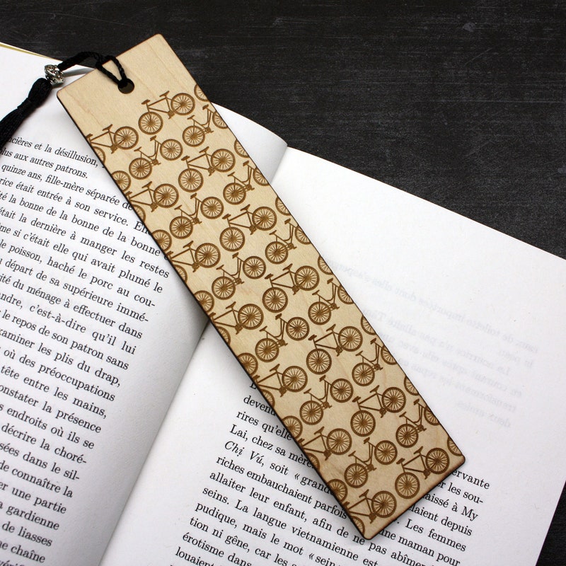 Bicycle Bookmark - Etsy