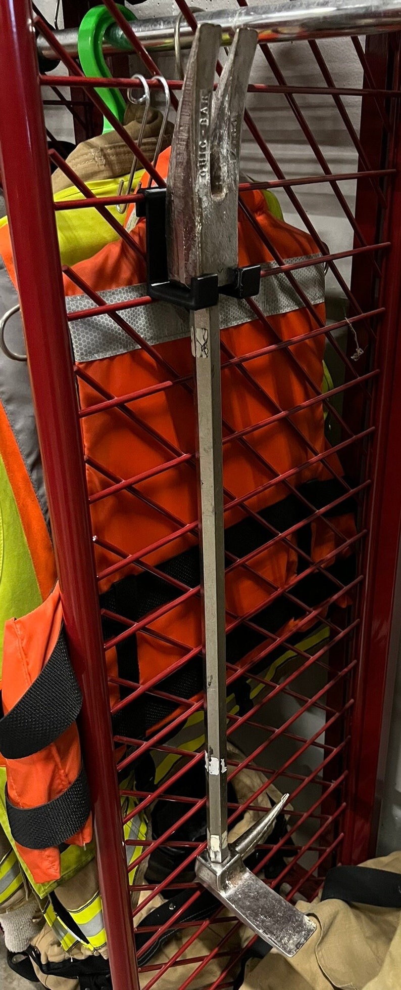 Firefighter Locker Halligan Holder - Etsy