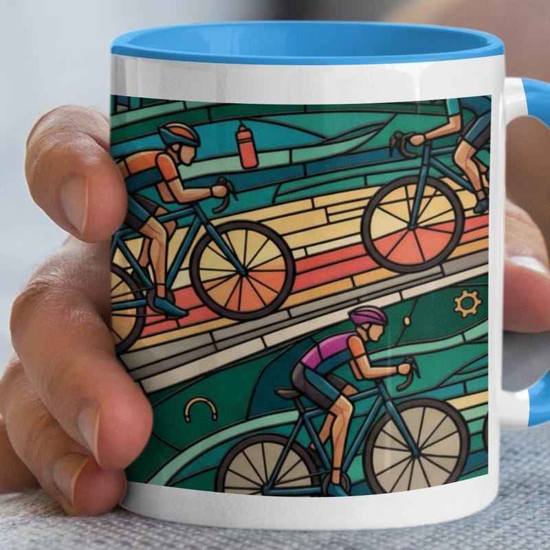 Cycling Mug - Etsy