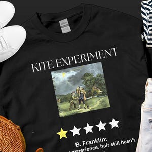 Funny Historical One Star Review, Benjamin Franklin Kite Experiment T ...