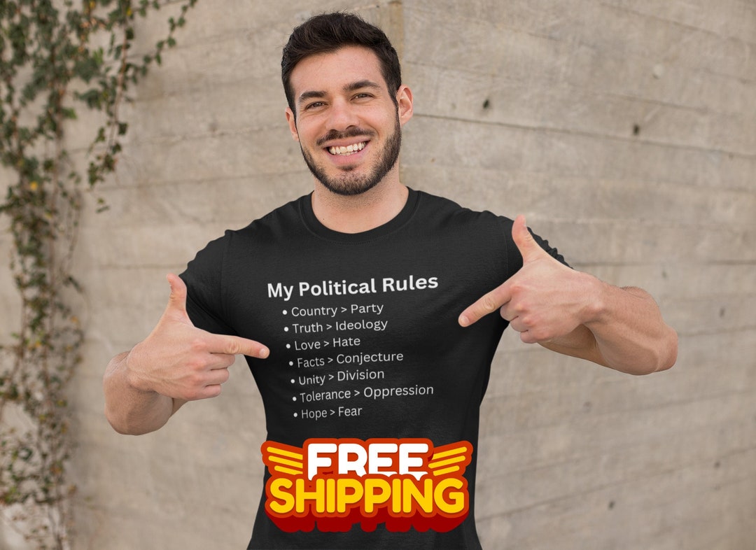 Smart Politics Shirt Stylish Unisex Cotton Tee Let Your Political ...