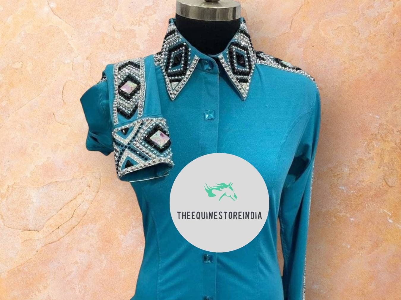Western Show Shirt, Rail Shirt , Showmanship Shirt, Show Shirts Sheer ...